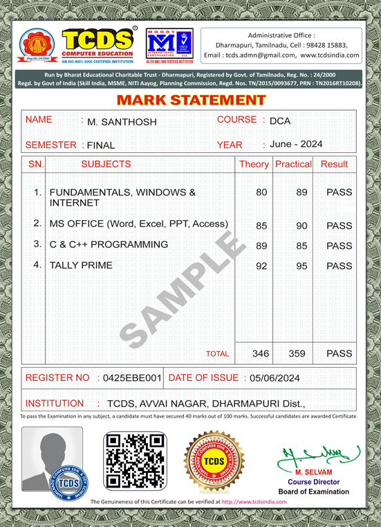 TCDS Computer Education
